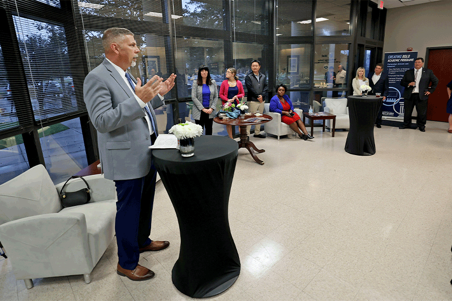 Dedication of the Philip J. Gunn Accounting Lecture Hall and Thomas M ...